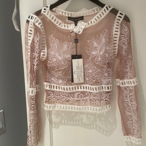 For Love And Lemons | Tops | Love For Lemons Free People Mesh ...